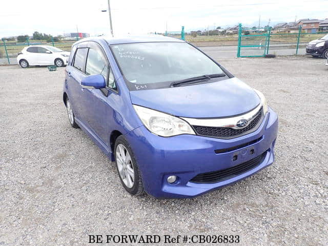 Used 2011 SUBARU TREZIA 1.5I-S/DBA-NCP120X for Sale CB026833 - BE FORWARD