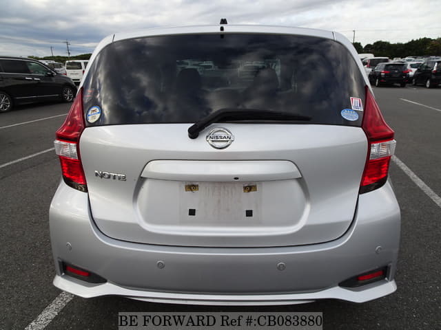 Used 2018 NISSAN NOTE X FOUR/DBA-NE12 for Sale CB083880 - BE FORWARD