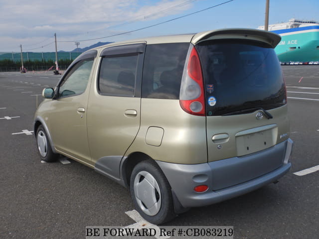 Used 2000 TOYOTA FUN CARGO/TA-NCP20 for Sale CB083219 - BE FORWARD