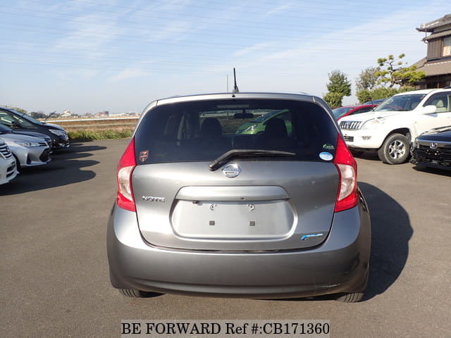 Used 2013 NISSAN NOTE X DIG-S/DBA-E12 for Sale CB171360 - BE FORWARD