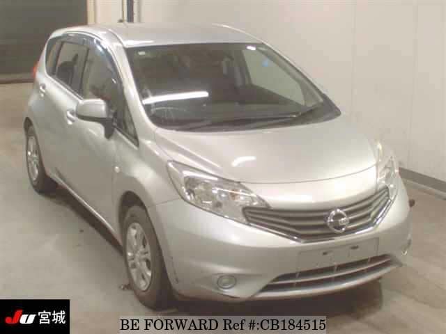 Used 2014 NISSAN NOTE X DIG-S EMERGENCY BRAKE PACKAGE/DBA-E12 for Sale CB184515 - BE FORWARD