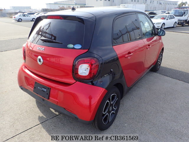 Used 2017 SMART FORFOUR PRIME/DBA-453042 for Sale CB361569 - BE FORWARD