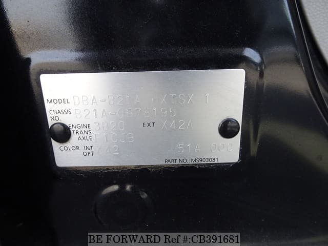 Used 2019 NISSAN DAYZ ROOX S/DBA-B21A for Sale CB391681 - BE FORWARD