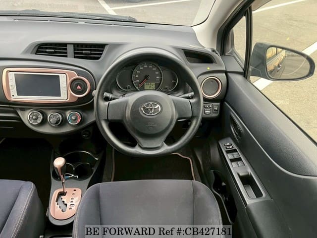 Used 2013 TOYOTA VITZ F CIEL/DBA-KSP130 for Sale CB427181 - BE FORWARD