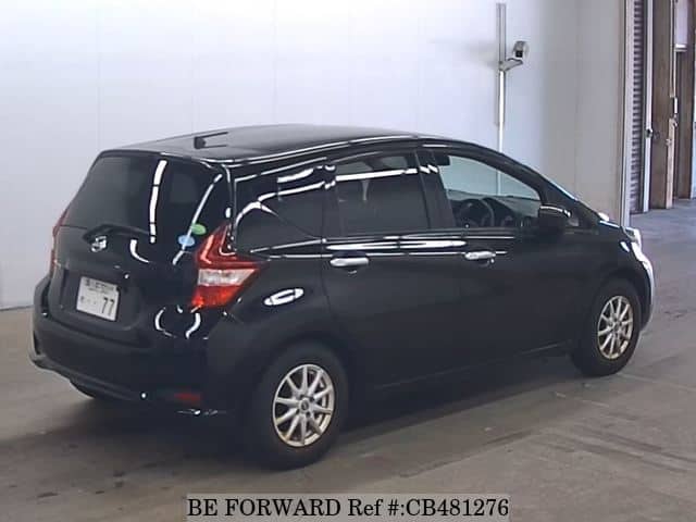 Used 2018 NISSAN NOTE X/DBA-E12 for Sale CB481276 - BE FORWARD