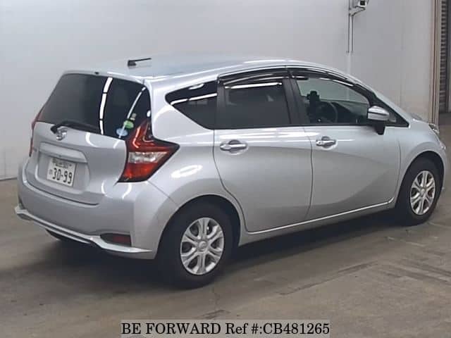 Used 2017 NISSAN NOTE X/DBA-E12 for Sale CB481265 - BE FORWARD