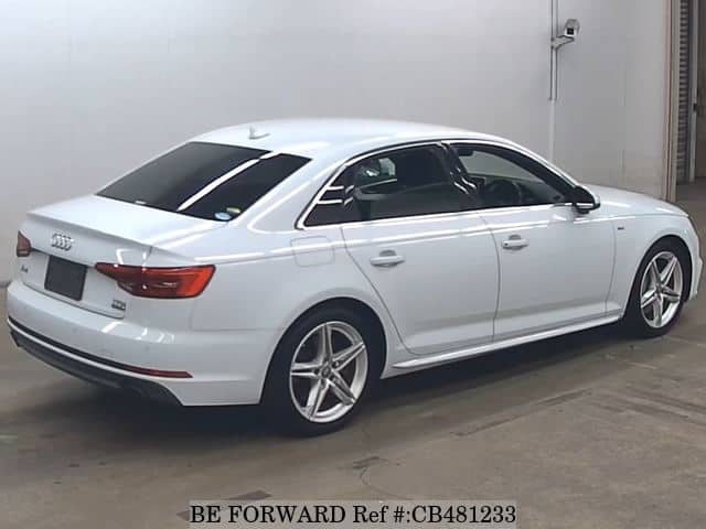 Used 2017 AUDI A4 2.0TFSI QUATRO SPORT S LINE PKG/DBA-8WCYRF for Sale ...