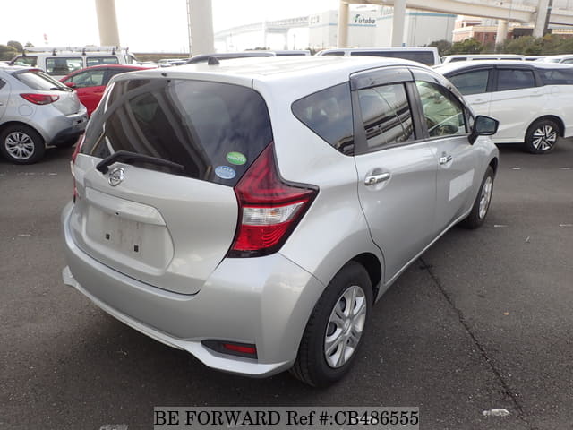 Used 2017 NISSAN NOTE/DBA-E12 for Sale CB486555 - BE FORWARD