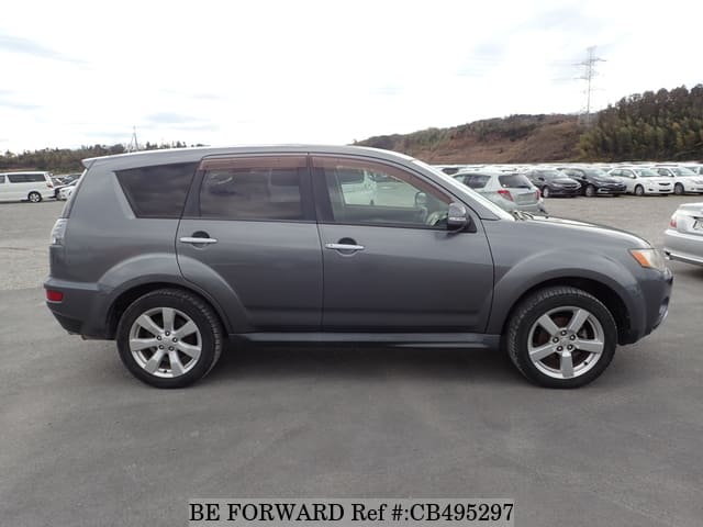 2010 MITSUBISHI OUTLANDER 24G PREMIUM/DBA-CW5W d'occasion CB495297 - BE ...
