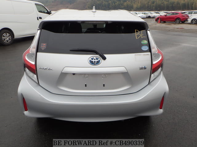 Used 2018 TOYOTA AQUA HYBRID S/DAA-NHP10 for Sale CB490339 - BE FORWARD