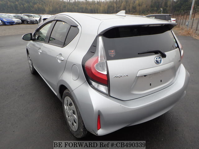 Used 2018 TOYOTA AQUA HYBRID S/DAA-NHP10 for Sale CB490339 - BE FORWARD