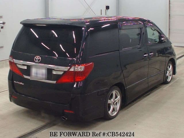 Used 2012 TOYOTA ALPHARD 240S/DBA-ANH20W for Sale CB542424 - BE FORWARD