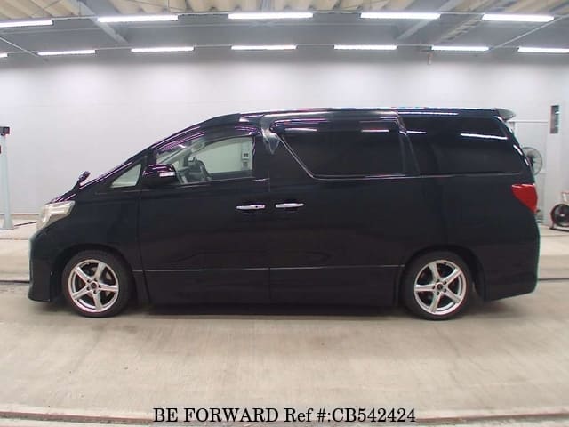Used 2012 TOYOTA ALPHARD 240S/DBA-ANH20W for Sale CB542424 - BE FORWARD