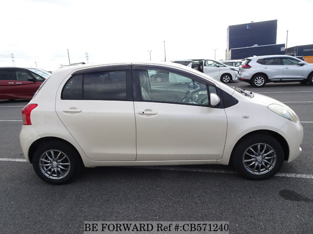 Used 2005 TOYOTA VITZ F CREAM COLLECTION/DBA-KSP90 for Sale CB571240 ...