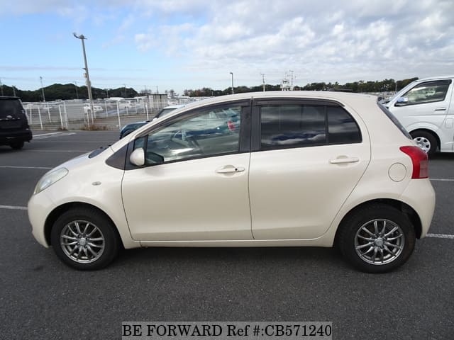 Used 2005 TOYOTA VITZ F CREAM COLLECTION/DBA-KSP90 for Sale CB571240 ...