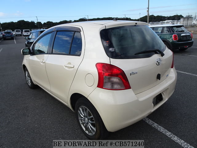 Used 2005 TOYOTA VITZ F CREAM COLLECTION/DBA-KSP90 for Sale CB571240 ...