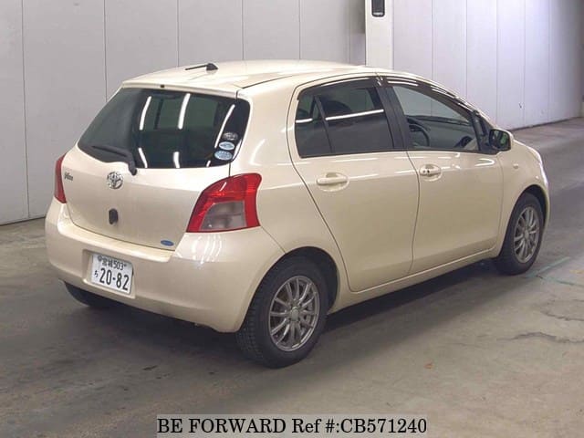 Used 2005 TOYOTA VITZ F CREAM COLLECTION/DBA-KSP90 for Sale CB571240 ...
