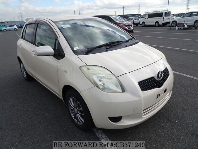 Used 2005 TOYOTA VITZ F CREAM COLLECTION/DBA-KSP90 for Sale CB571240 ...