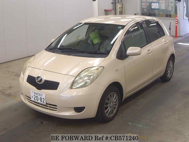 Used 2005 TOYOTA VITZ F CREAM COLLECTION/DBA-KSP90 for Sale CB571240 ...
