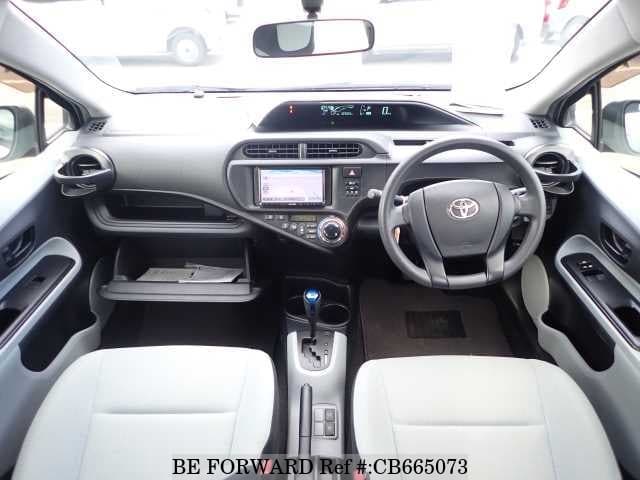 Used 2014 TOYOTA AQUA HYBRID L/DAA-NHP10 for Sale CB665073 - BE FORWARD