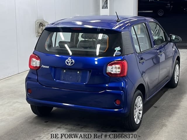 Used 2016 TOYOTA PASSO X/DBA-M700A for Sale CB668370 - BE FORWARD