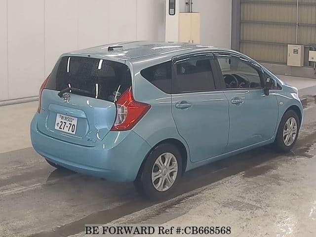 Used 2012 NISSAN NOTE X/DBA-E12 for Sale CB668568 - BE FORWARD