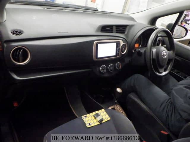 Used 2013 TOYOTA VITZ F CIEL/DBA-KSP130 for Sale CB668613 - BE FORWARD