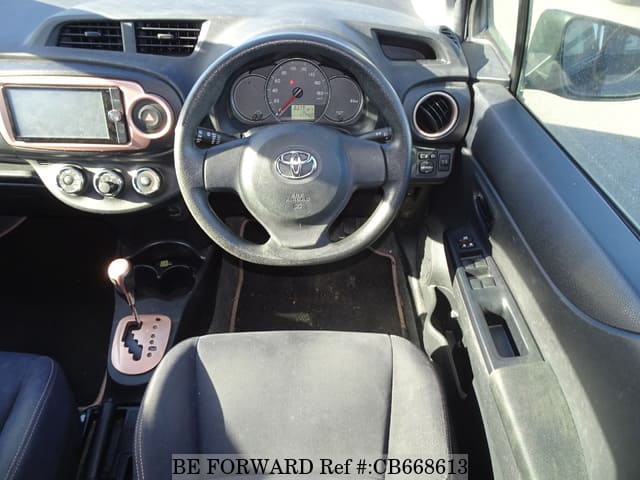 Used 2013 TOYOTA VITZ F CIEL/DBA-KSP130 for Sale CB668613 - BE FORWARD