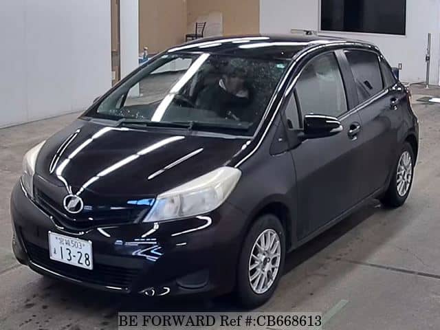 Used 2013 TOYOTA VITZ F CIEL/DBA-KSP130 for Sale CB668613 - BE FORWARD