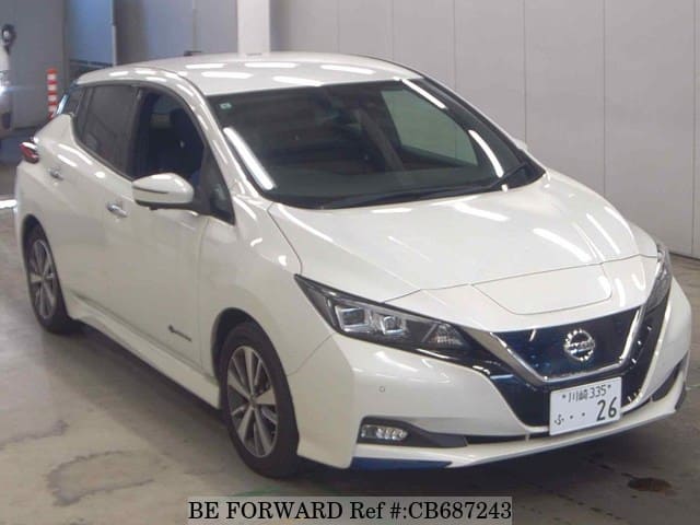 Used 2019 NISSAN LEAF X/ZAA-ZE1 for Sale CB687243 - BE FORWARD