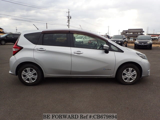 Used 2017 NISSAN NOTE HYBRID E-POWER X/DAA-HE12 for Sale CB679894 - BE ...