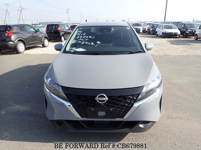 Used 2023 NISSAN NOTE HYBRID X/6AA-E13 for Sale CB679881 - BE FORWARD
