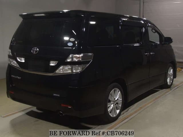 Used 2010 TOYOTA VELLFIRE 2.4Z PLATINUM SELE 2 TYPE GOLD/DBA-ANH25W for ...