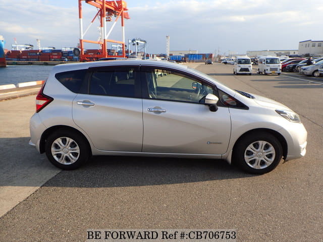 Used 2017 NISSAN NOTE HYBRID E-POWER X/DAA-HE12 for Sale CB706753 - BE ...