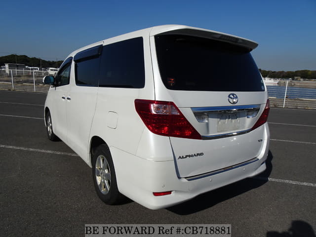 Used 2009 TOYOTA ALPHARD 350G/DBA-GGH25W for Sale CB718881 - BE FORWARD
