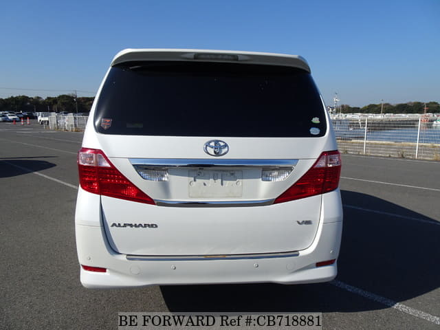 Used 2009 TOYOTA ALPHARD 350G/DBA-GGH25W for Sale CB718881 - BE FORWARD