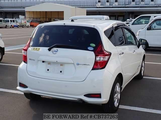 Used 2021 NISSAN NOTE HYBRID E-POWER B/DAA-HE12 for Sale CB737263 - BE ...