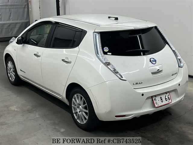 Used 2014 NISSAN LEAF S/ZAA-AZE0 for Sale CB743525 - BE FORWARD