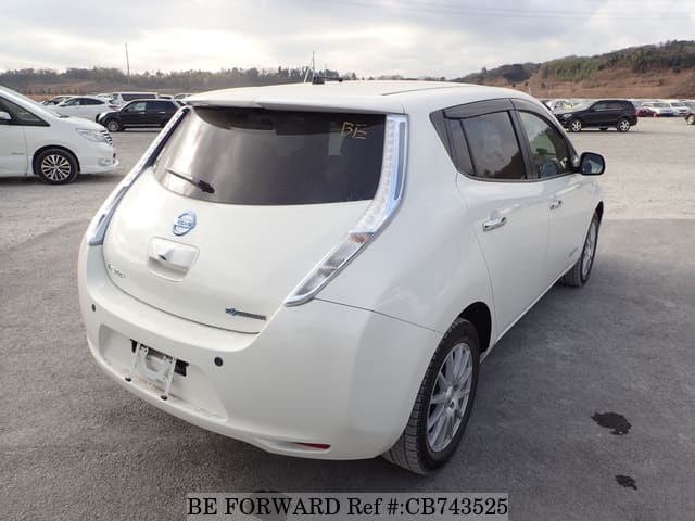 Used 2014 NISSAN LEAF S/ZAA-AZE0 for Sale CB743525 - BE FORWARD