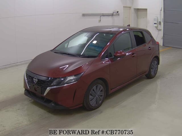 Used 2023 NISSAN NOTE HYBRID X/6AA-E13 for Sale CB770735 - BE FORWARD