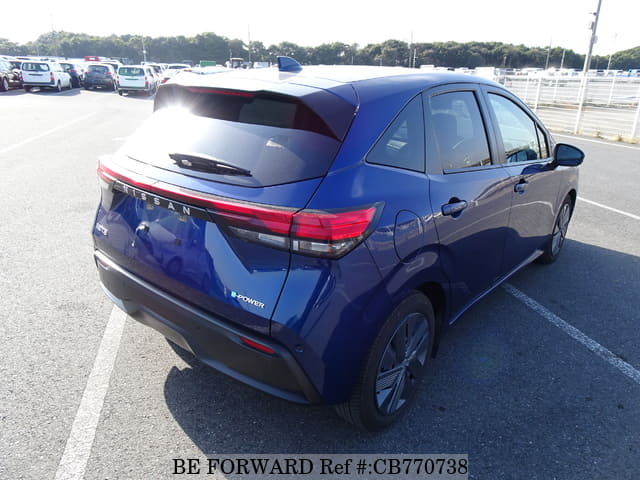 Used 2023 NISSAN NOTE HYBRID X/6AA-E13 for Sale CB770738 - BE FORWARD