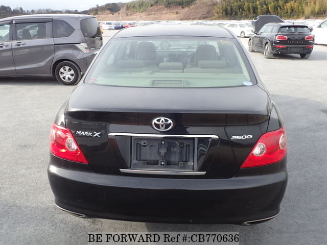 Used 2005 TOYOTA MARK X 250G/DBA-GRX120 for Sale CB770636 - BE FORWARD