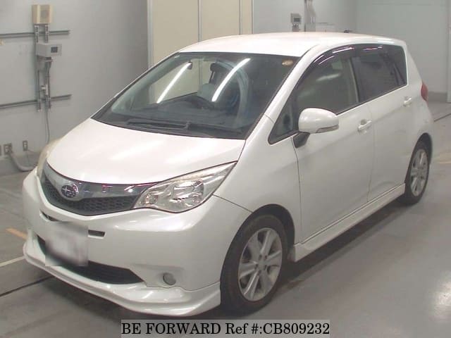 Used 2012 SUBARU TREZIA 1.5I-S/DBA-NCP120X for Sale CB809232 - BE FORWARD
