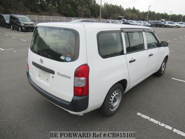 Used 2017 TOYOTA PROBOX VAN/DBE-NCP160V for Sale CB815103 - BE FORWARD