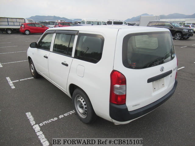 Used 2017 TOYOTA PROBOX VAN/DBE-NCP160V for Sale CB815103 - BE FORWARD