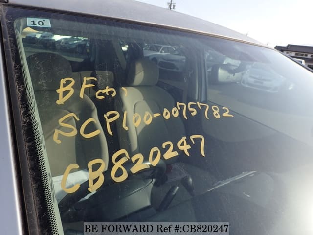 Used 2009 TOYOTA RACTIS X/DBA-SCP100 for Sale CB820247 - BE FORWARD