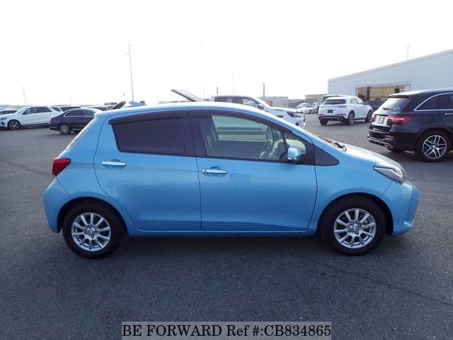 Used 2016 TOYOTA VITZ F LED EDITION/DBA-NSP130 for Sale CB834865 - BE ...