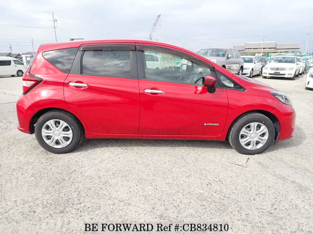 Used 2016 NISSAN NOTE HYBRID E-POWER X/DAA-HE12 for Sale CB834810 - BE ...