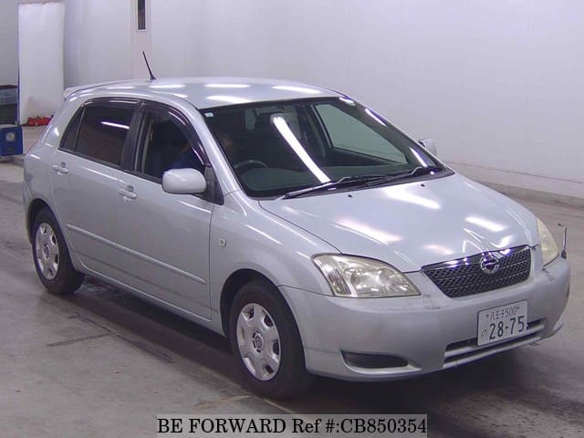 Used 2003 TOYOTA COROLLA RUNX X LIMITED NAVI SPECIAL/UA-NZE121 for Sale ...