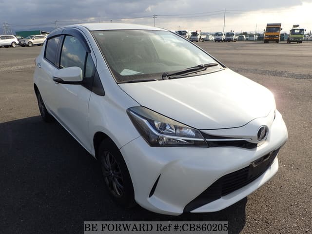 Used 2017 TOYOTA VITZ 1.0F LED EDITION/DBA-KSP130 for Sale CB860205 ...